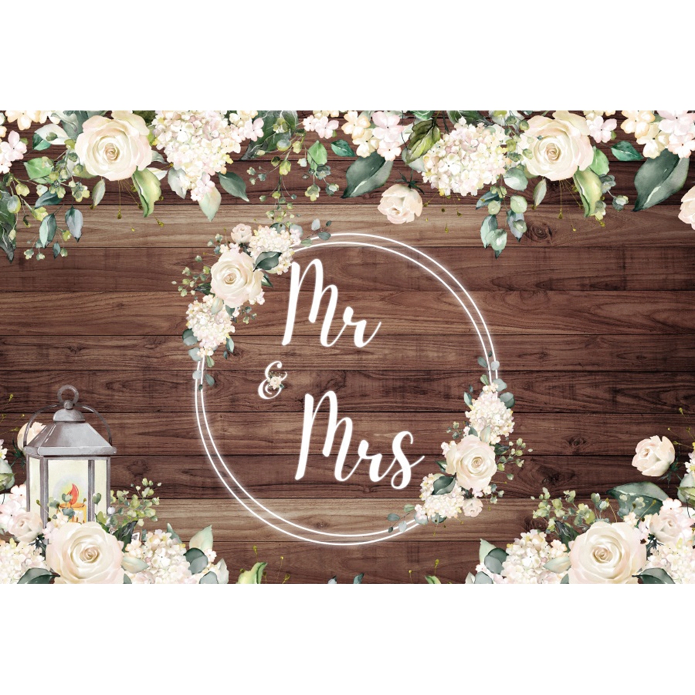 Mr & Mrs Wedding Party Backdrop Bride To Be Engagement Ceremony ...