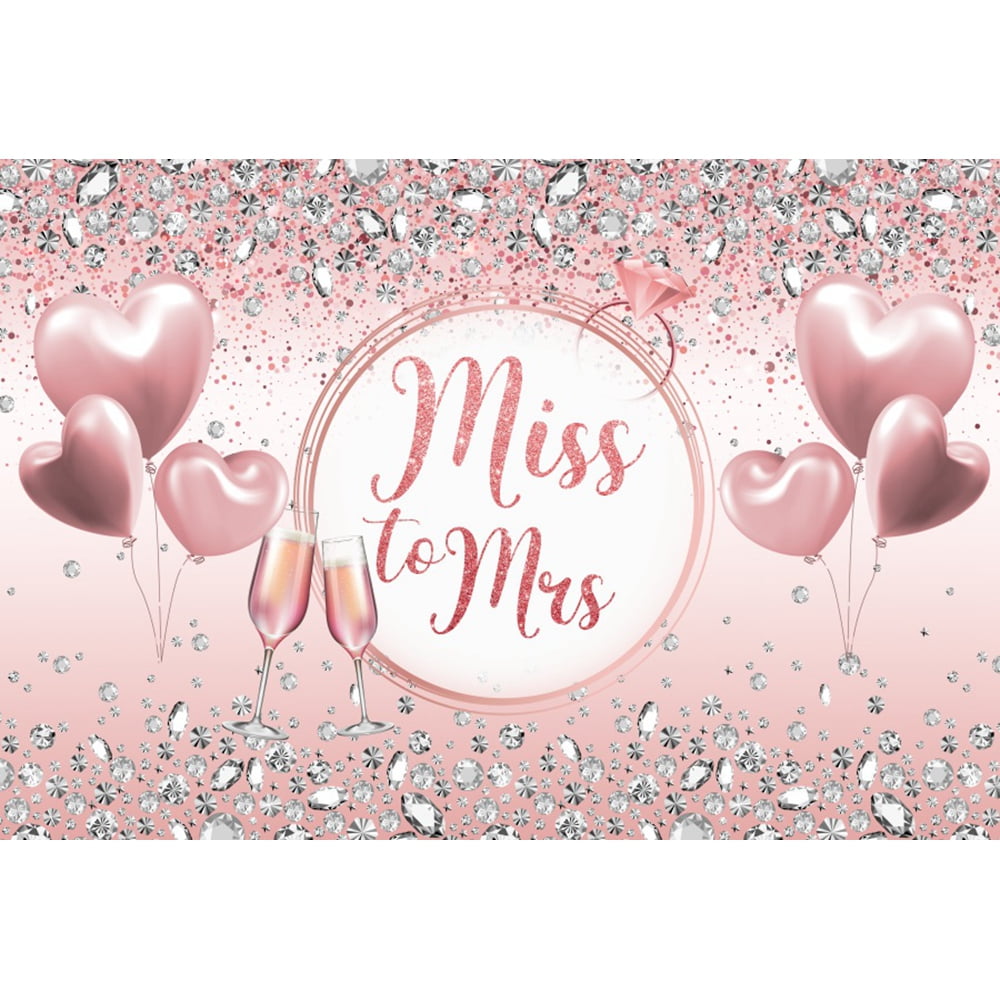 Mr & Mrs Wedding Party Backdrop Bride To Be Engagement Ceremony ...