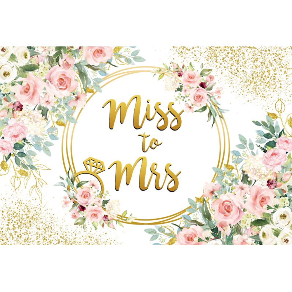 Mr & Mrs Wedding Party Backdrop Bride To Be Engagement Ceremony ...