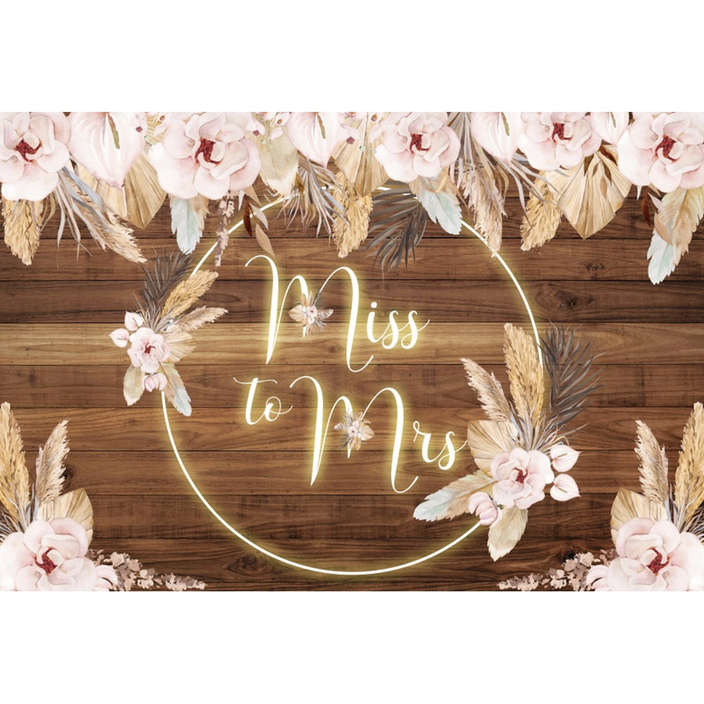 Mr & Mrs Wedding Party Backdrop Bride To Be Engagement Ceremony ...
