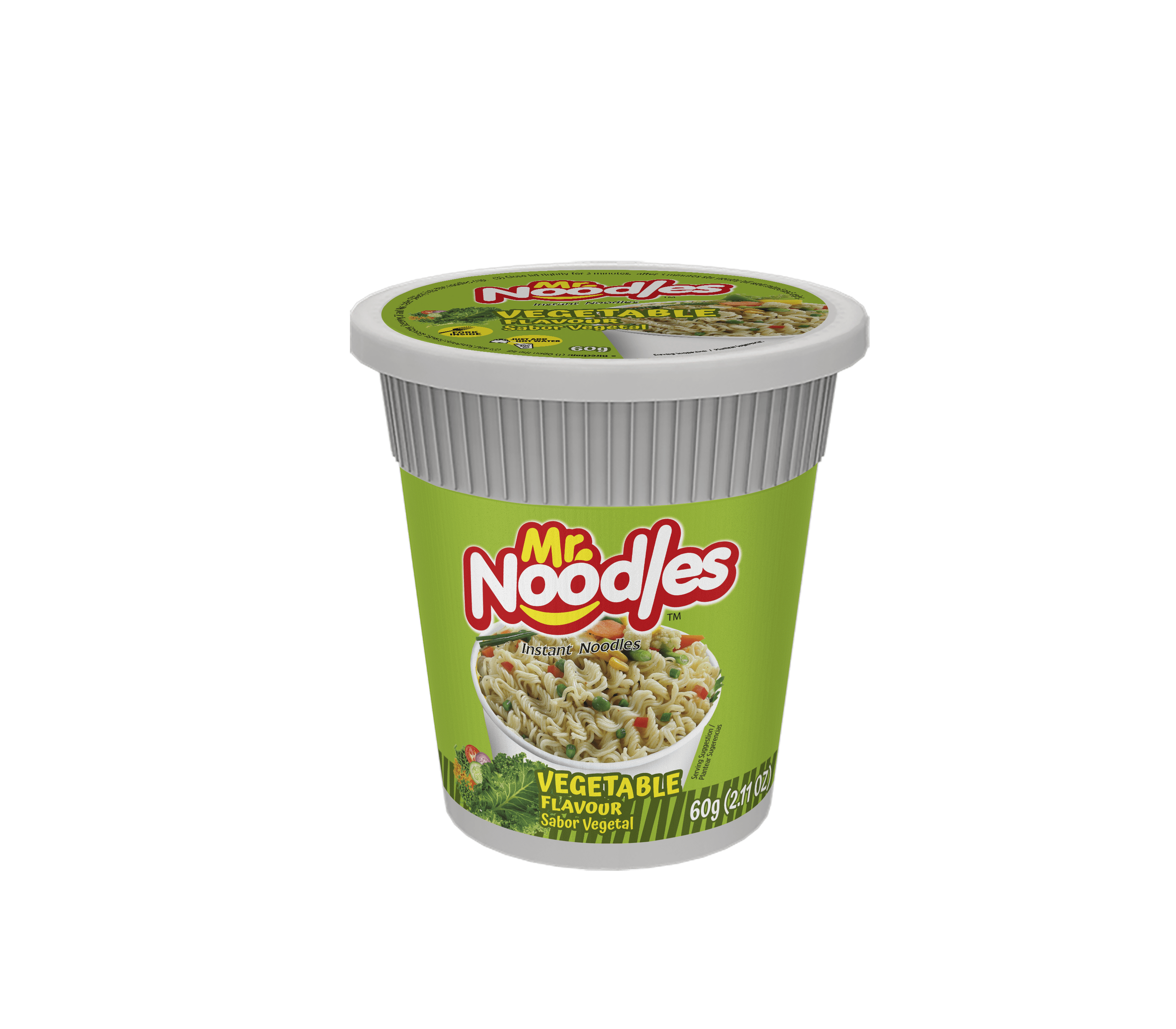Mr.Noodles Vegetable Flavour Cup - 4 Cups (60gm) - Walmart.com