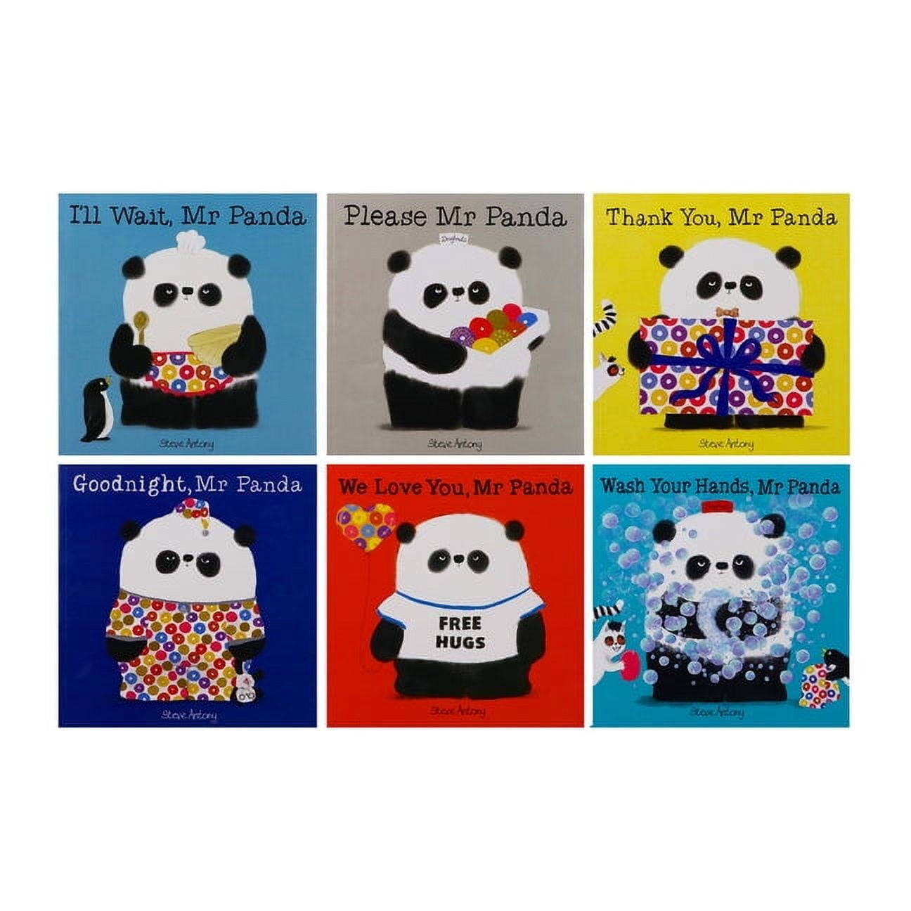 Mr Panda Series By Steve Antony 6 Books Collection Set (Please Mr Panda ...