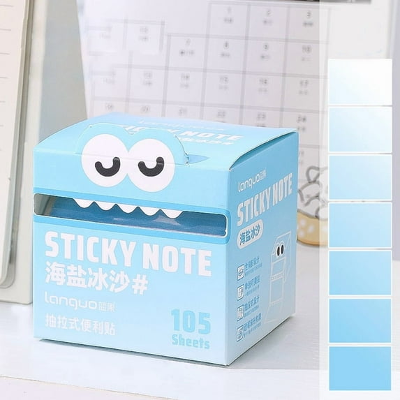 Mr. Paper 105/108Sheets/roll Pull-out Sticky Notes Student Stationery ...