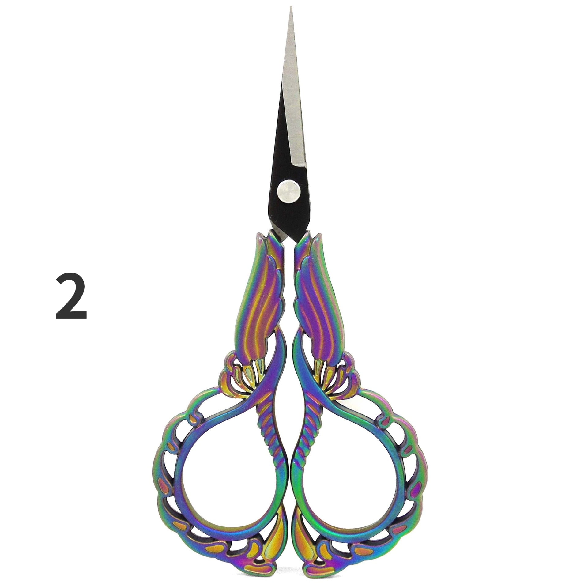 Mr. Paper Vintage Orchid Shaped Scissors High Appearance Creative ...