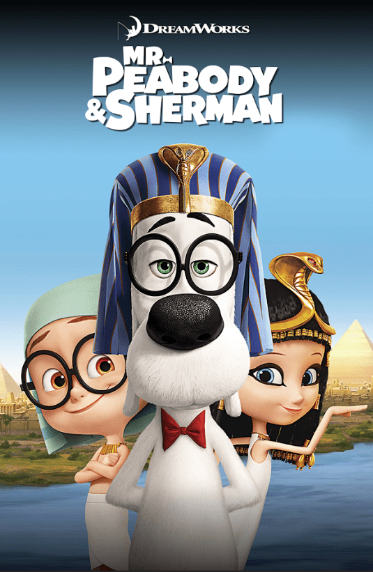 Mr. Peabody & Sherman 2014 Movie Poster 24x36 - Animated Adventure ...