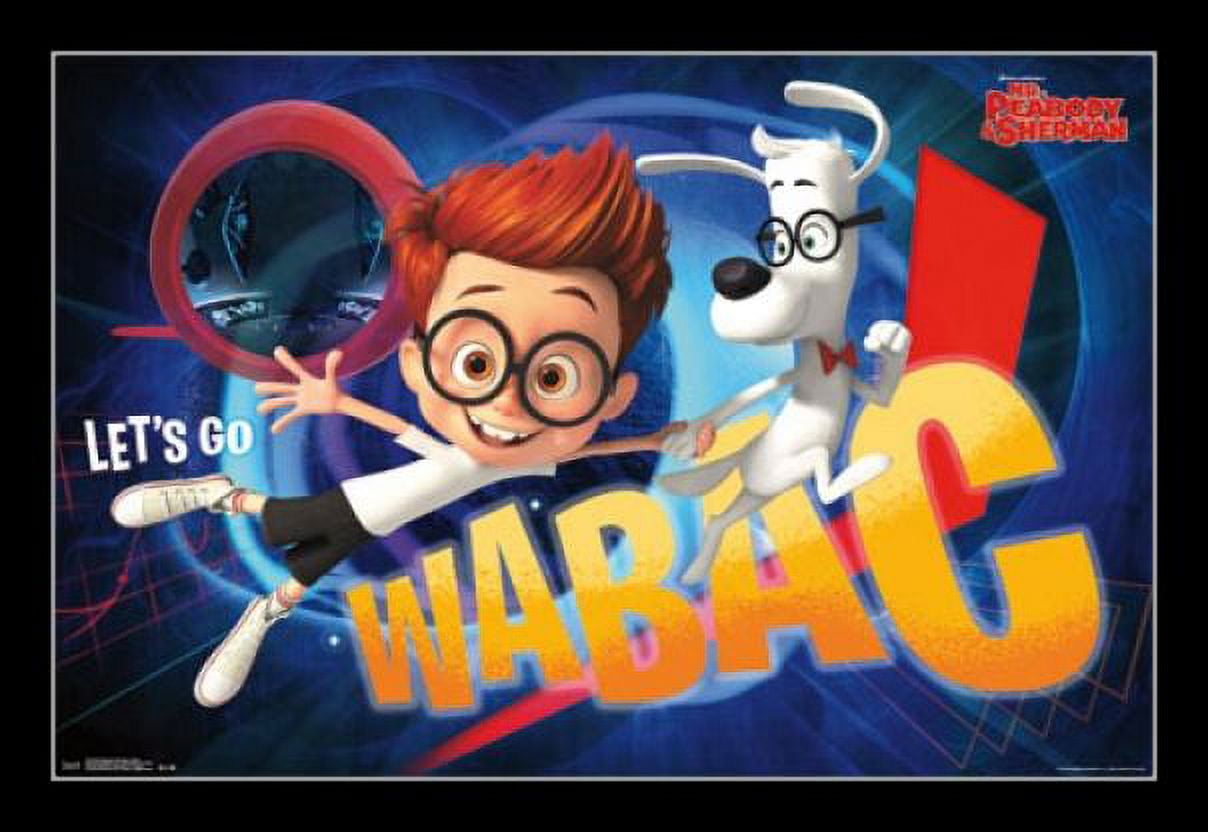 Mr. Peabody & Sherman - Wabac Laminated & Framed Poster Print (24 x 36 ...