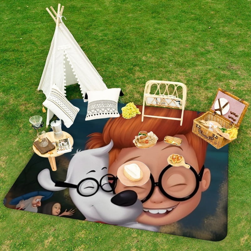 Mr. Peabody & Sherman patterned picnic mat perfectly accompanies your ...