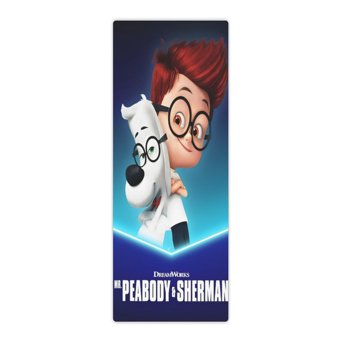 Mr. Peabody & Sherman yoga mat offers comfortable sMr. Peabody ...