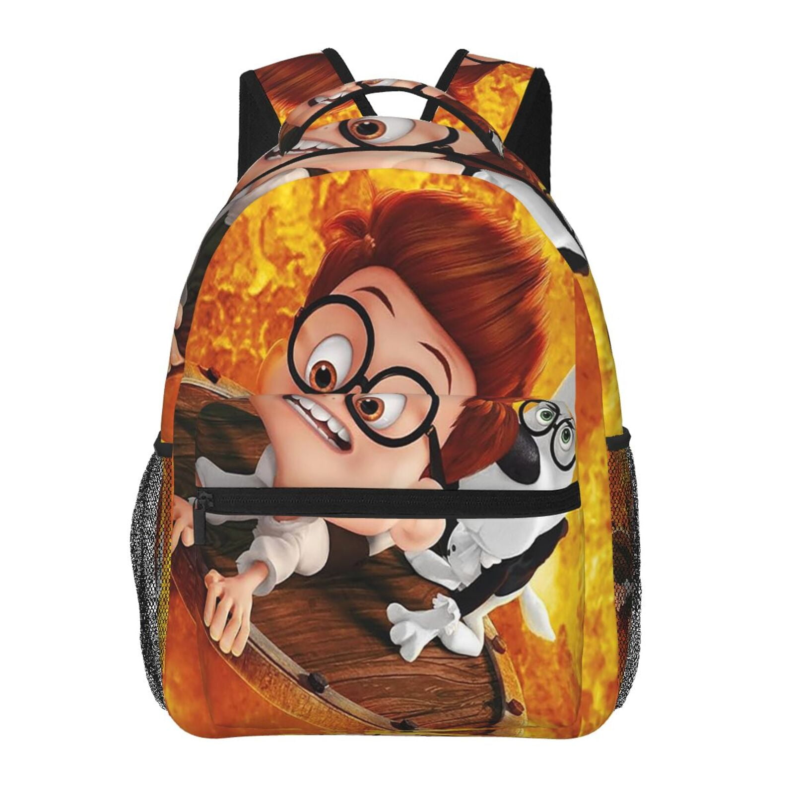 Mr. Peabody and Sherman Backpack Casual Daypack Laptop Bag Bookbag ...