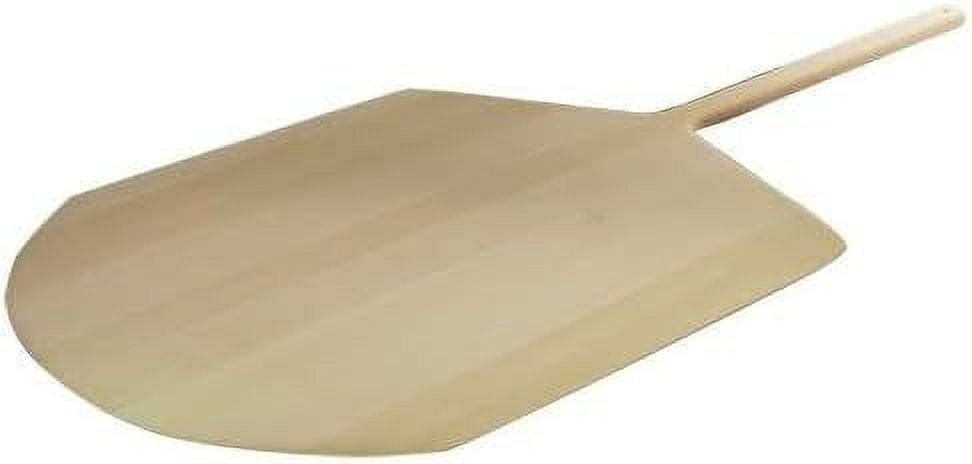 Mr. Peel 4244 Pizza Peel - Deluxe Wood, 24" Wx24 D Blade - Walmart.com