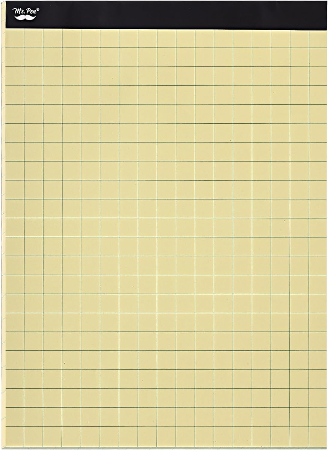 Mr. Pen 2x2 9"x12", Graph Paper, Yellow, 55 Sheets - Walmart.com