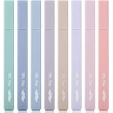Mr. Pen- 8 pcs Aesthetic Highlighters, Chisel Tip, Morandi Colors, No ...