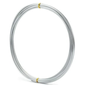 32.8 Feet Flat Craft Wire Bendable Metal Craft Wire Flexible Aluminum ...