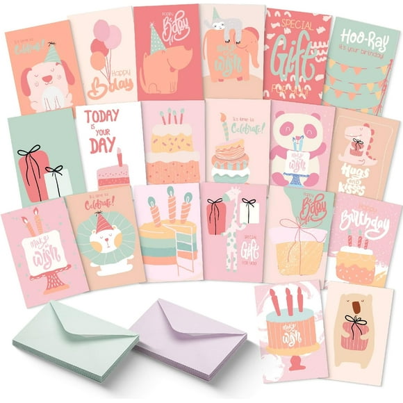 Birthday Card Packs in Greeting Card Packs - Walmart.com
