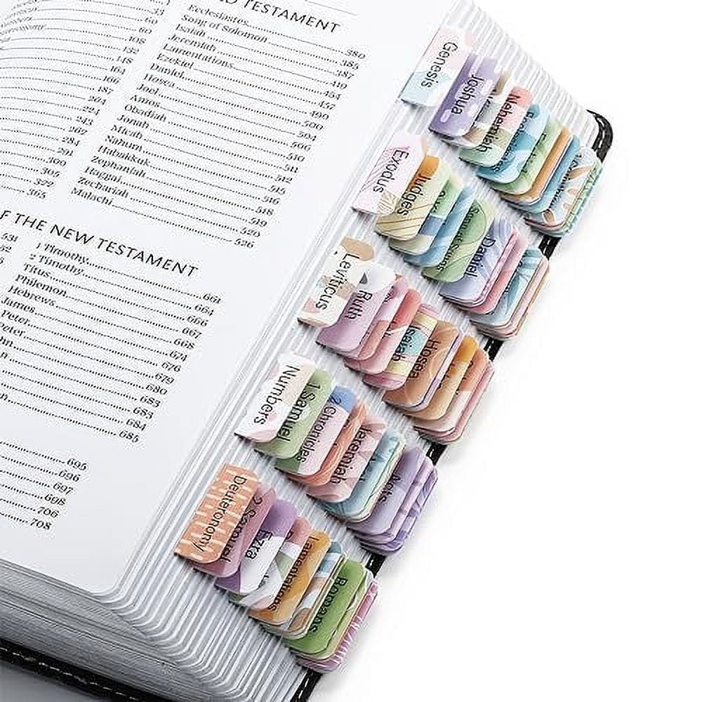 Mr. Pen- Bible Tabs, 120 Tabs, Laminated Bible Tabs for Women and Men ...