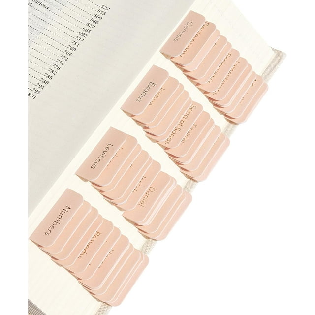 Mr. Pen- Bible Tabs, 75 Tabs, Metallic Gold Lettering - Walmart.com