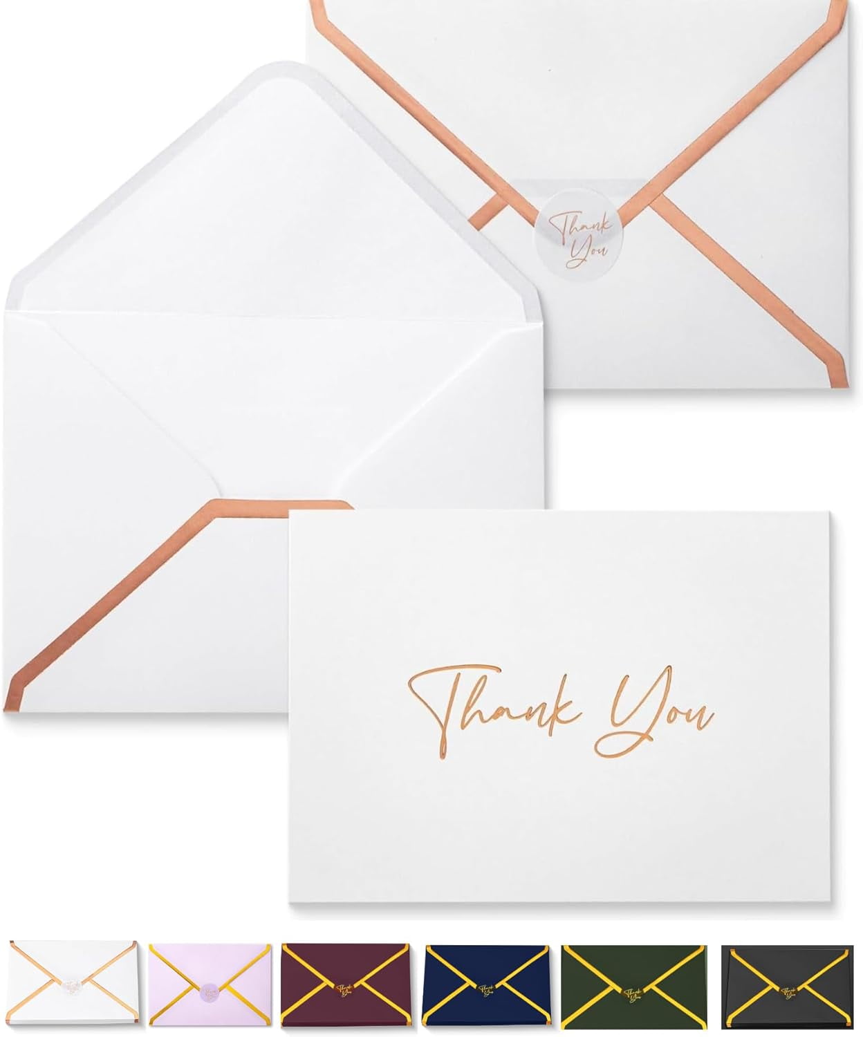 Mr. Pen- Blank Thank You Cards with Envelopes, 20 Pack, 4x6 - Walmart.com