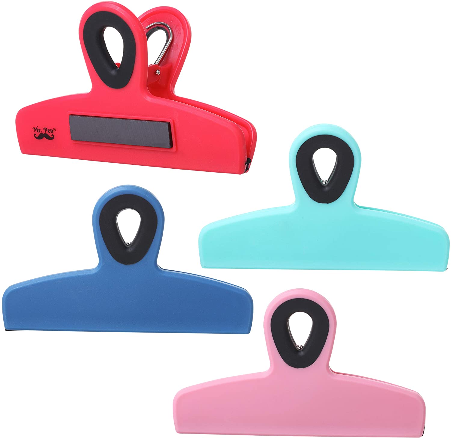 8pc Kitchen Bag Clips Magnet Food Chip Multi Purpose Clothespin Mini ...