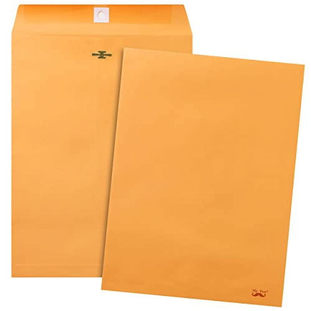 Mr. Pen- Clasp Envelopes,18 Pack, 9x12, Brown Kraft, Letter Size ...