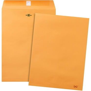 Mead Heavyweight Large Clasp Envelopes, 9x12 inch, 20 Count - Walmart.com