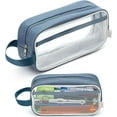 Mr. Pen- Clear Pencil Pouch, Blue, Clear Pencil Case, Pencil Bags ...