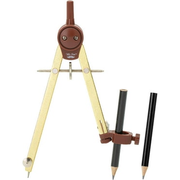 BAZIC Geometry Math Compass Set, Inch Centimeter Drawing Tool, 4-Pack ...