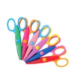 Mr. Pen- Craft Scissors Decorative Edge, 6 Pack, Craft Scissors, Zig ...
