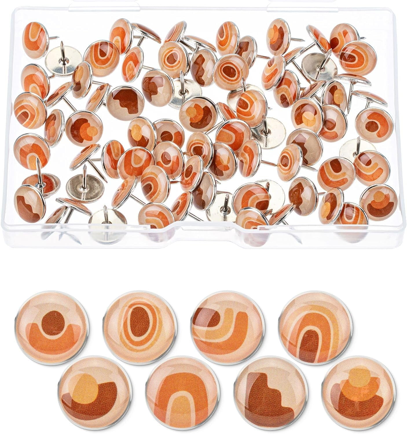 Mr. Pen- Decorative Push Pins, 80 Pack, Boho Theme, Cute Push Pins ...