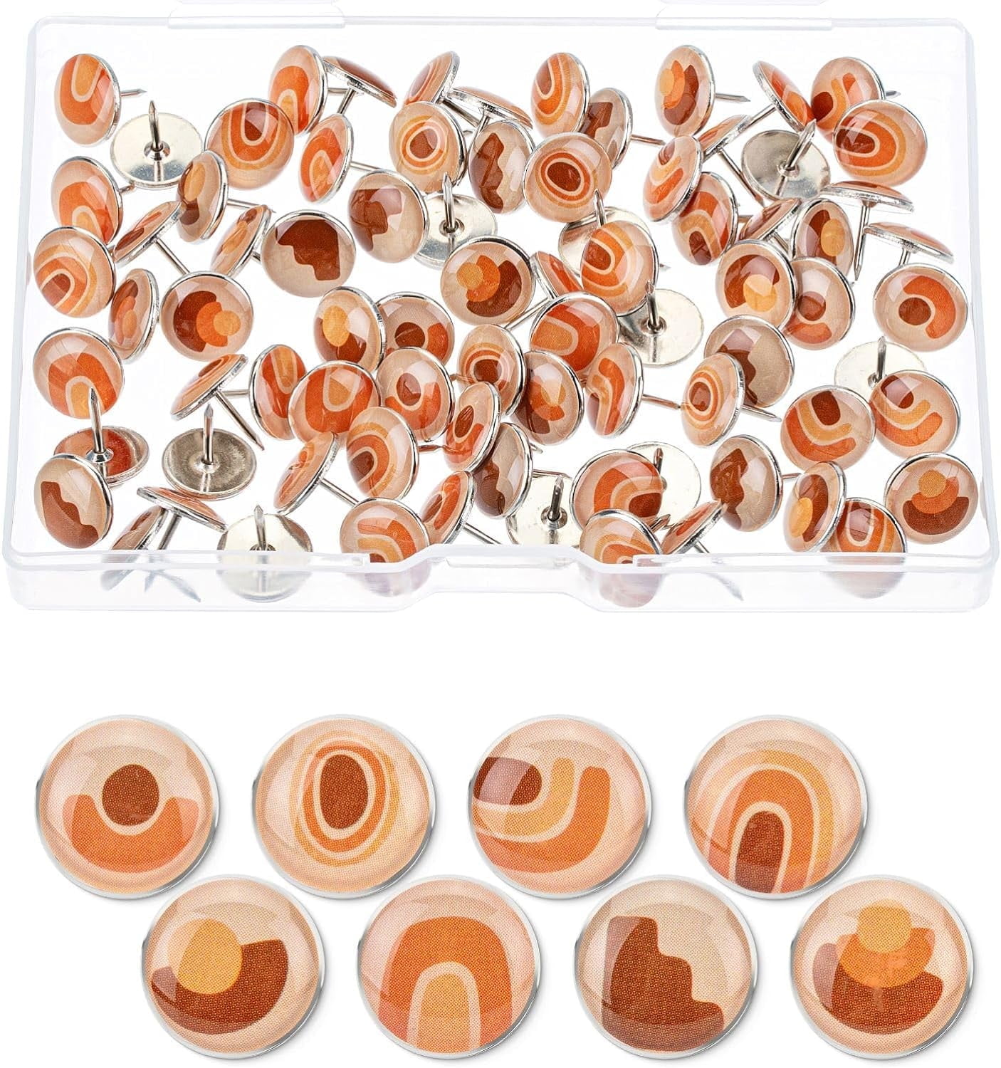 Mr. Pen- Decorative Push Pins, 80 Pack, Boho Theme, Cute Push Pins ...