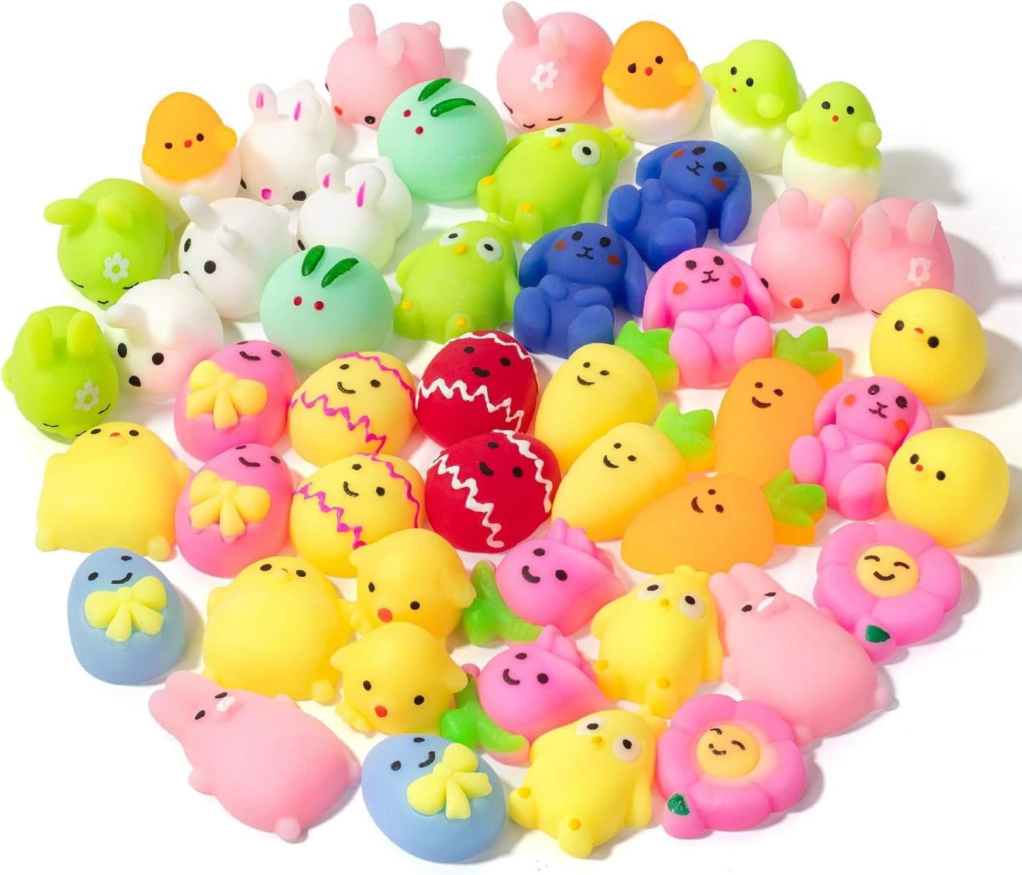 Mr. Pen- Easter Squishy Toys for Kids, 48 Pack, 24 of Easter Squishies ...