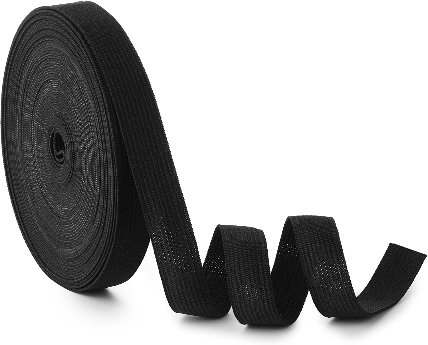 Dritz 1" Braided Elastic, Black, 20 Yd. - Walmart.com