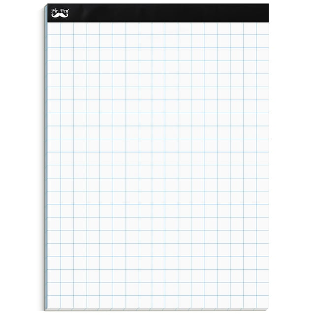 Mr Pen Engineering Paper Pad Graph Paper 5x5 5 Squares Per Inch