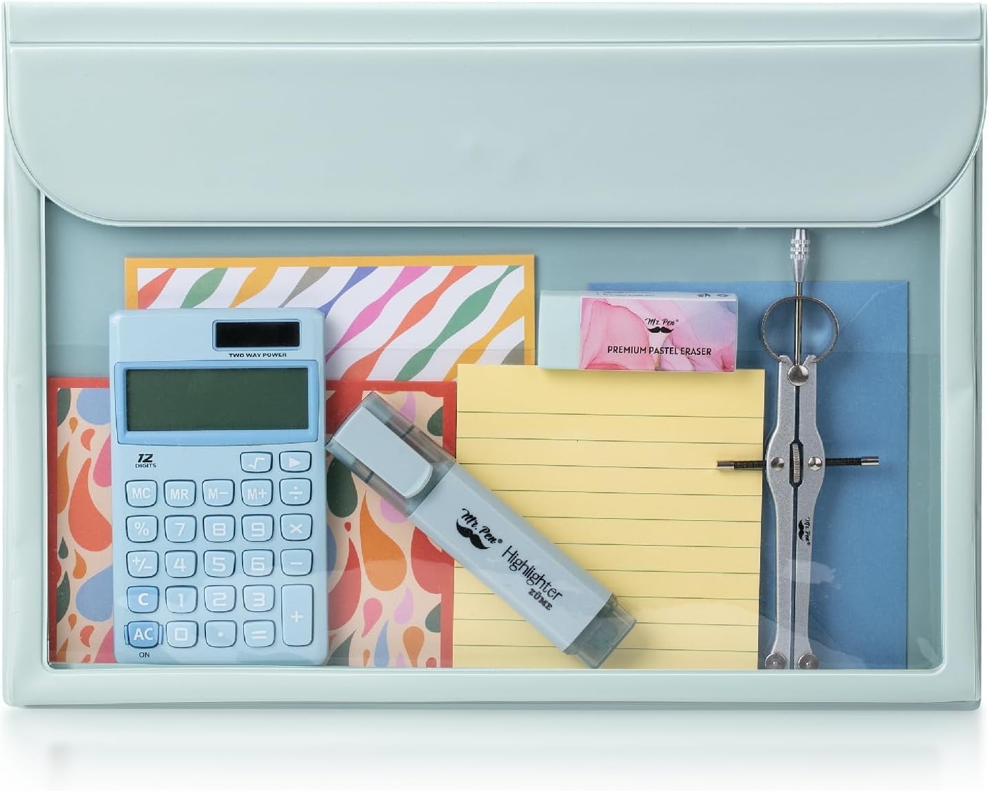 Mr. Pen File Folder for Documents, Travel Folder Organizer, Sturdy ...