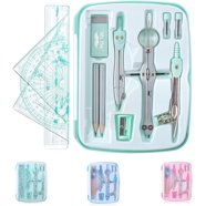 BAZIC Geometry Math Compass Set, Inch Centimeter Drawing Tool, 4-Pack ...