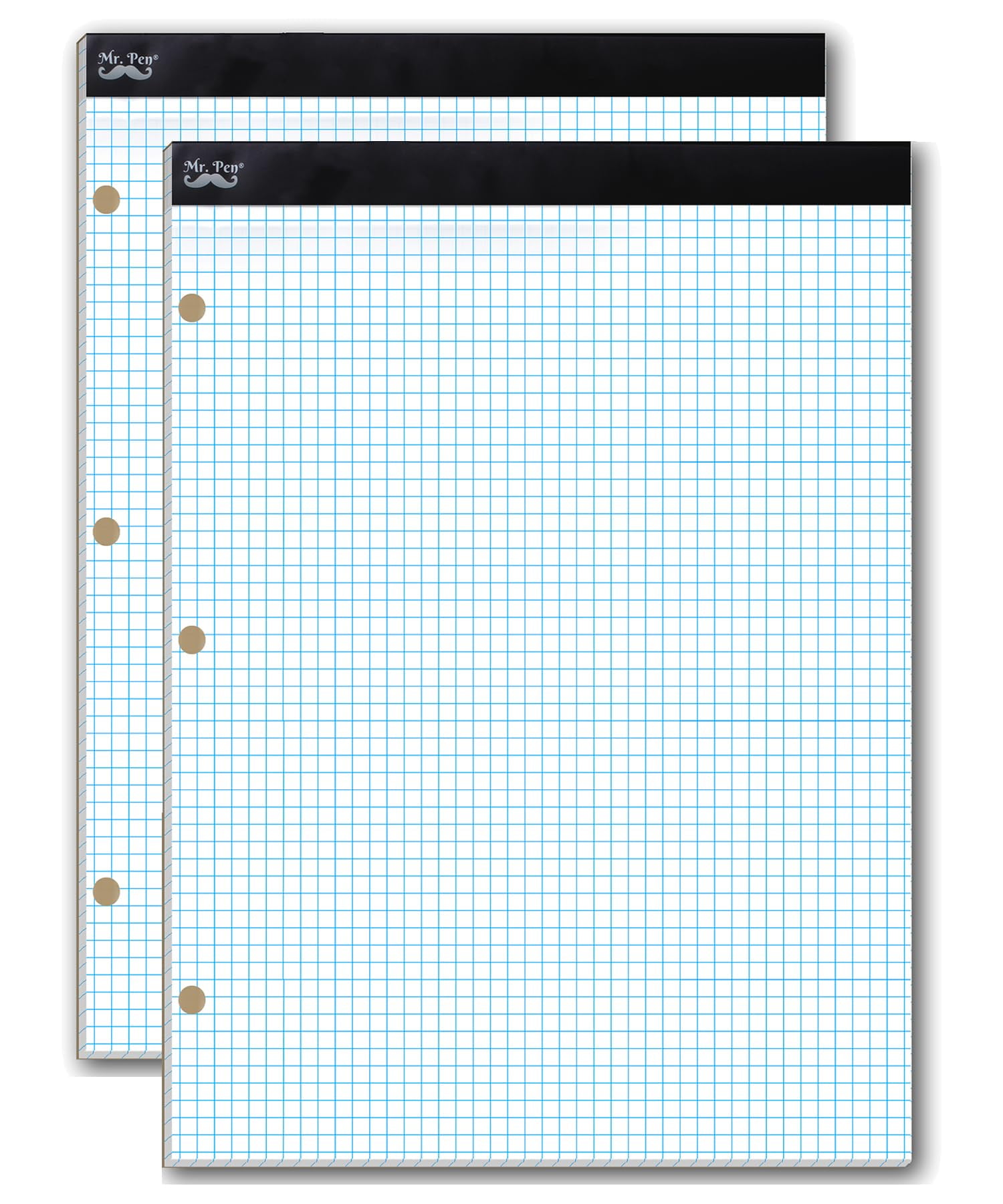 Mr. Pen- Graph Paper, 2 Pack of 55 Sheets, 8.5"x11", 4x4 (4 Squares Per ...
