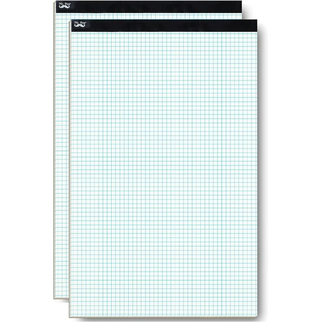 Mr. Pen- Graph Paper, 2 Pack of 22 Sheets, 17"x11", 4x4 (4 Squares per ...
