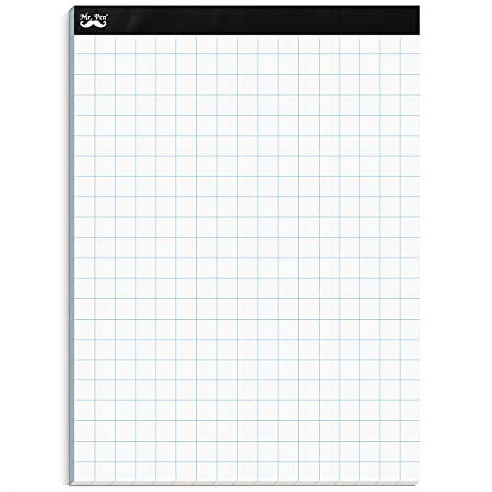 Mr. Pen- Graph Paper, 2x2 (2 Squares per inch), 8.5"x11", 55 Sheets ...