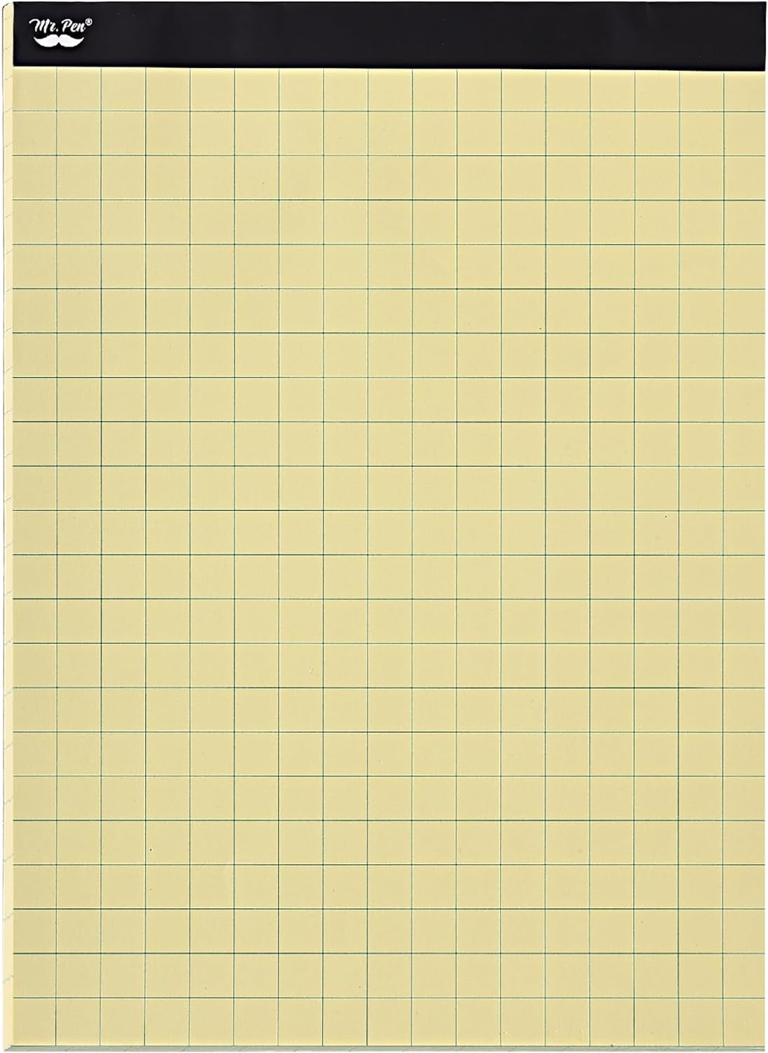 Mr. Pen 2x2 9"x12", Graph Paper, Yellow, 55 Sheets - Walmart.com