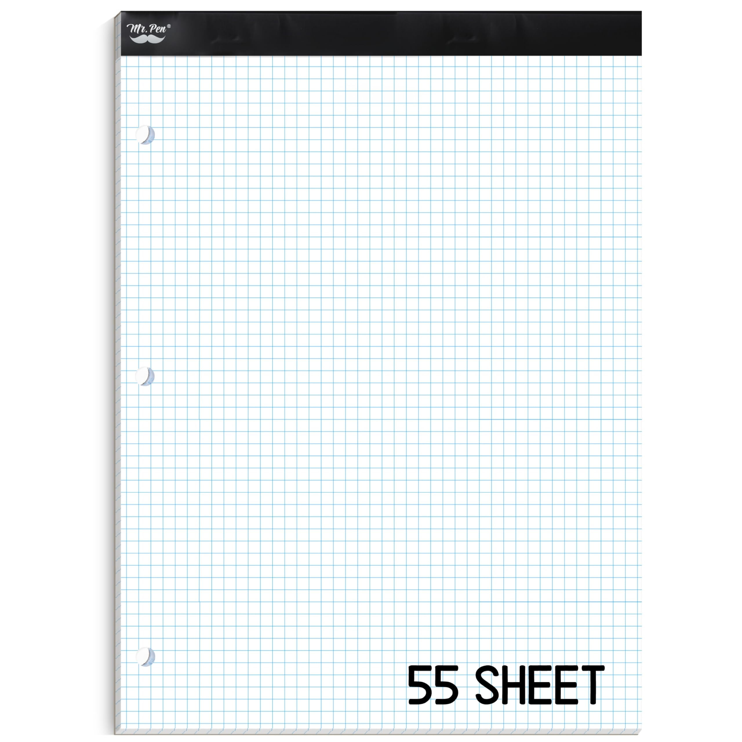 Mr. Pen Graph Paper, 5x5 (5 Squares per inch), 11"x8.5" Engineering ...