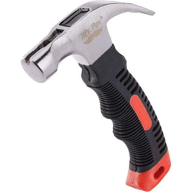Mr. Pen- Hammer, 8oz, Small Hammer, Camping Hammer, Claw Hammer, Stubby ...