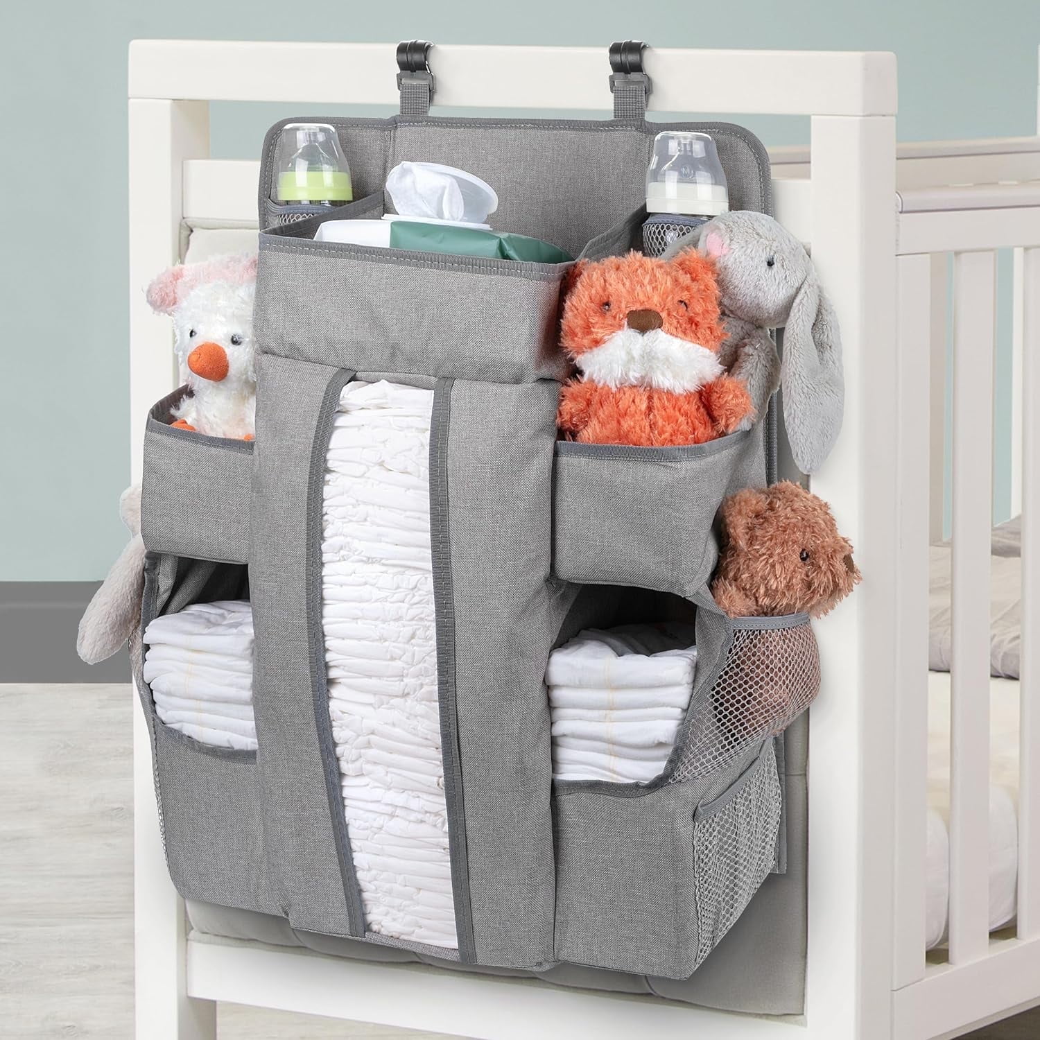 Mr. Pen- Hanging Diaper Caddy Organizer, Diaper Organizer Hanging ...