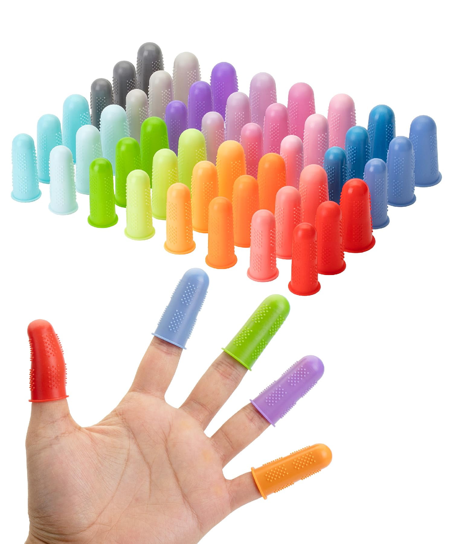 Mr. Pen- Hot Glue Gun Finger Protectors, 48 pcs, Assorted Colors ...