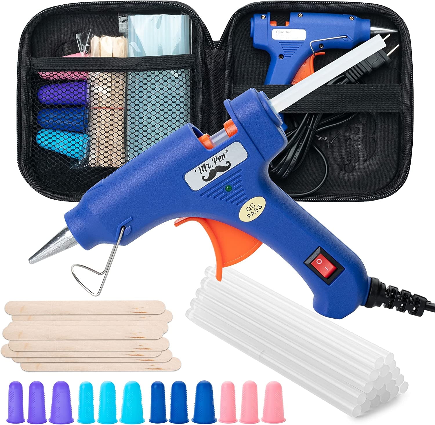 Mr. Pen Hot Glue Gun Kit with 20 Glue Sticks 20 Craft Sticks 48 Count