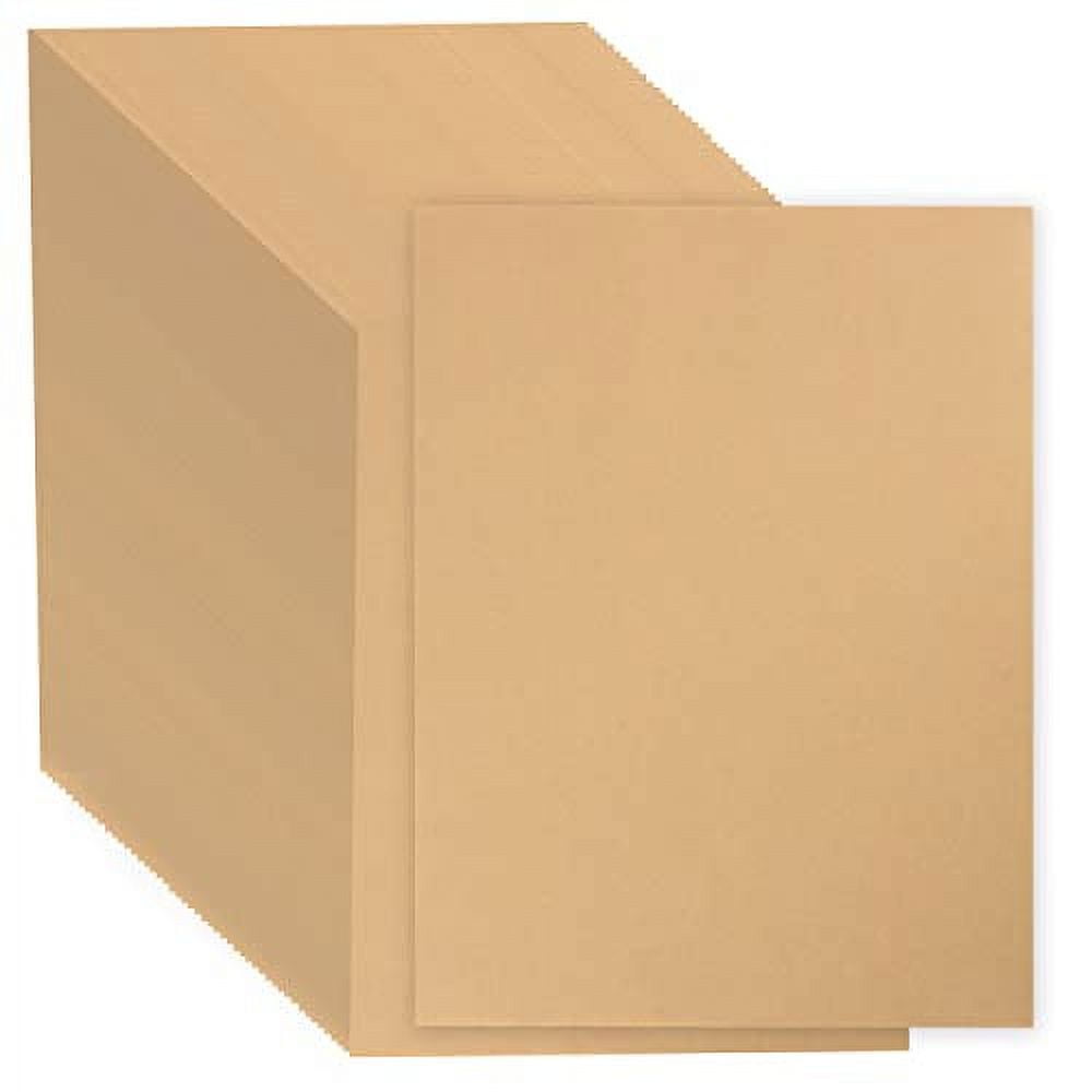 Mr. Pen- Kraft Paper Sheets, 50 Pack, 8.5 x 11", Kraft Paper, Brown ...