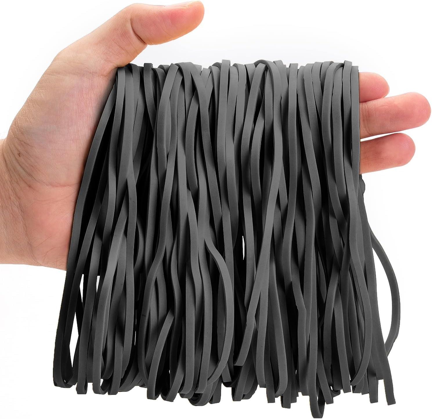 Mr. Pen Large Rubber Bands 100 Pack Black Extra Large Rubber Bands for ...