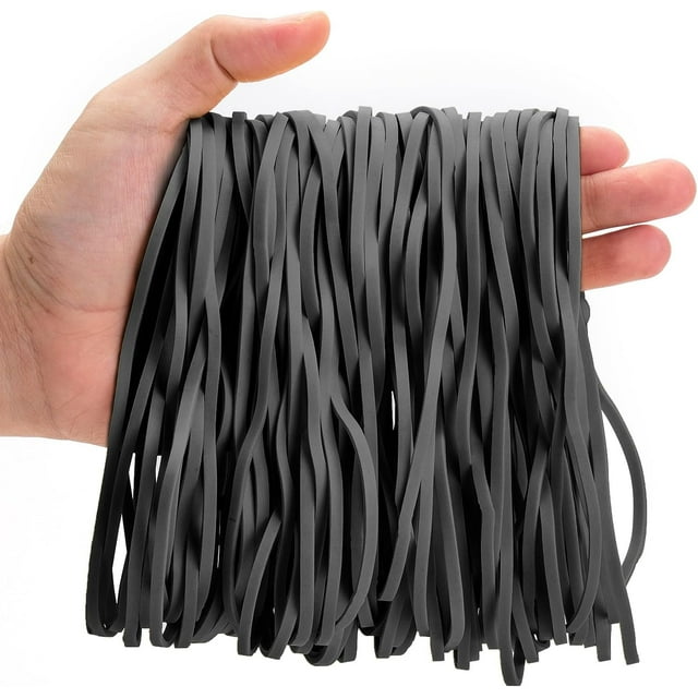 Mr. Pen- Large Rubber Bands, 100 Pack, Black, Big Rubber Bands, Extra ...