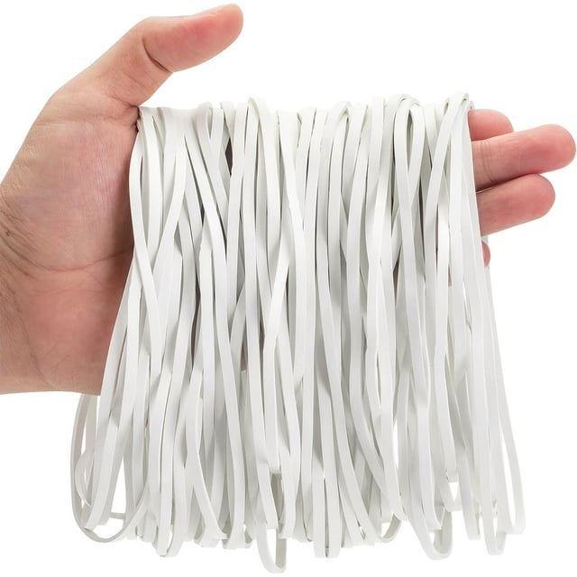 Mr. Pen- Large Rubber Bands, 100 Pack, White, Big Rubber Bands ...
