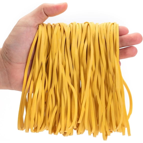 Mr. Pen- Large Rubber Bands, 100 Pack, Yellow, Big Rubber Bands ...
