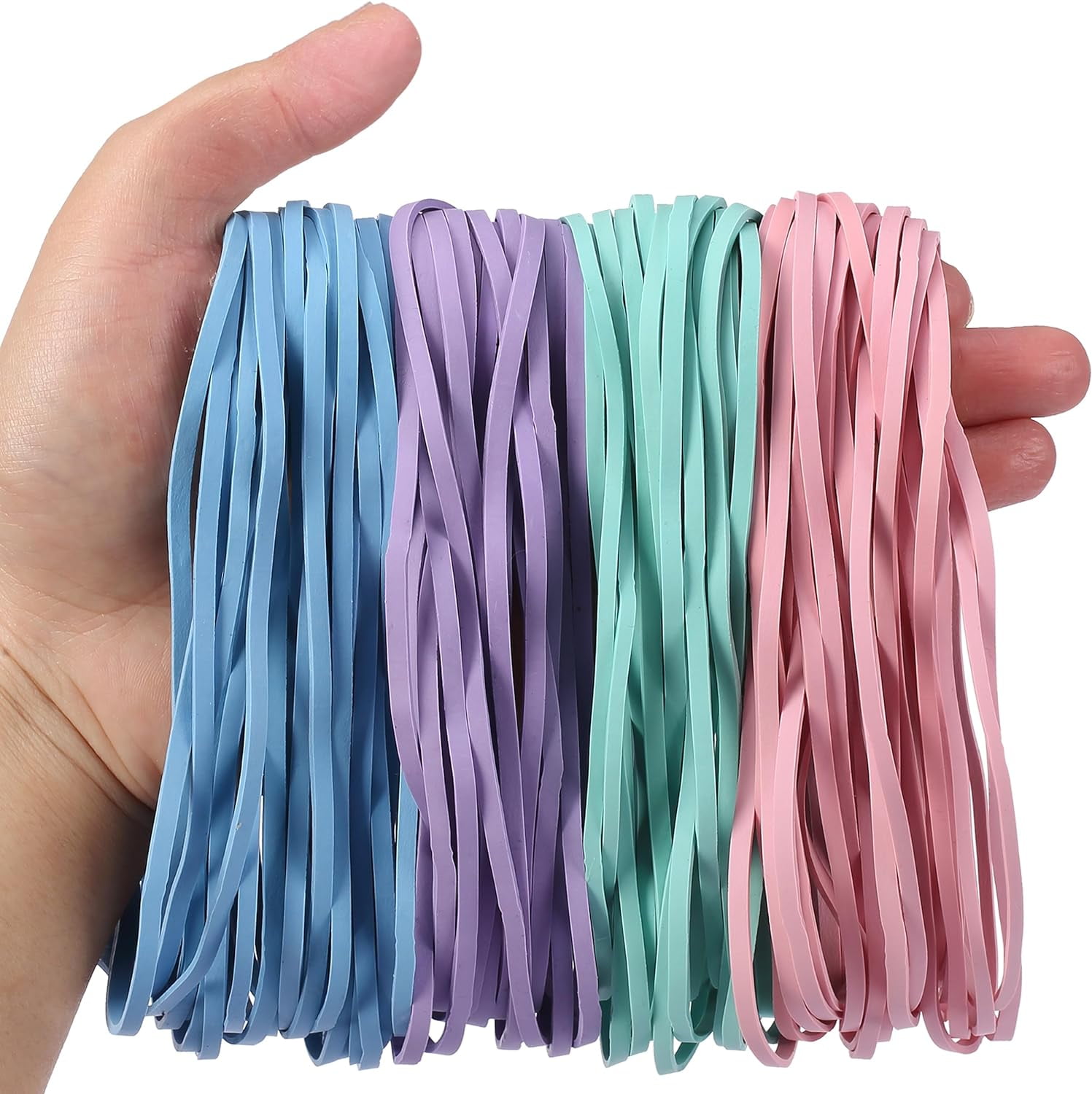 Mr. Pen- Large Rubber Bands, 120 Pack, Morandi Colors, Big Rubber Bands ...