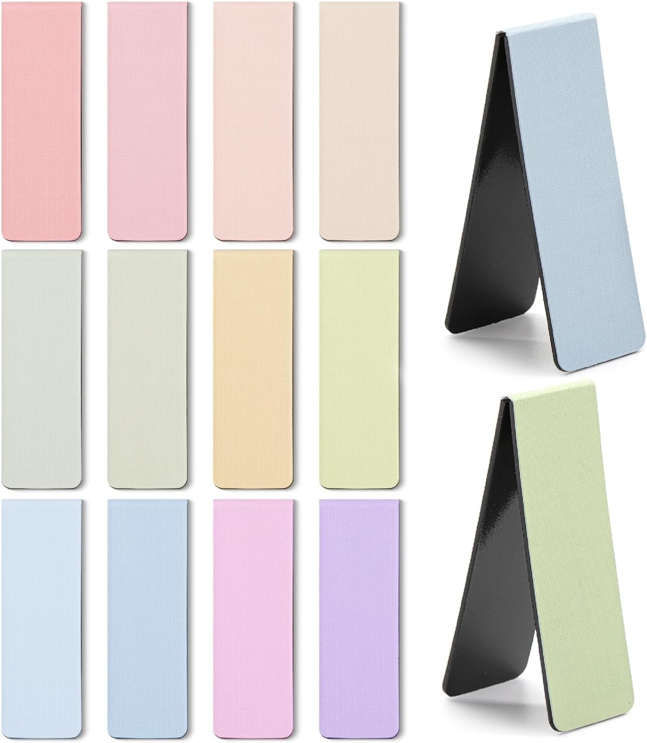 Mr. Pen- Magnetic Bookmarks, 12 Pack, Pastel Colors, Magnetic Book ...